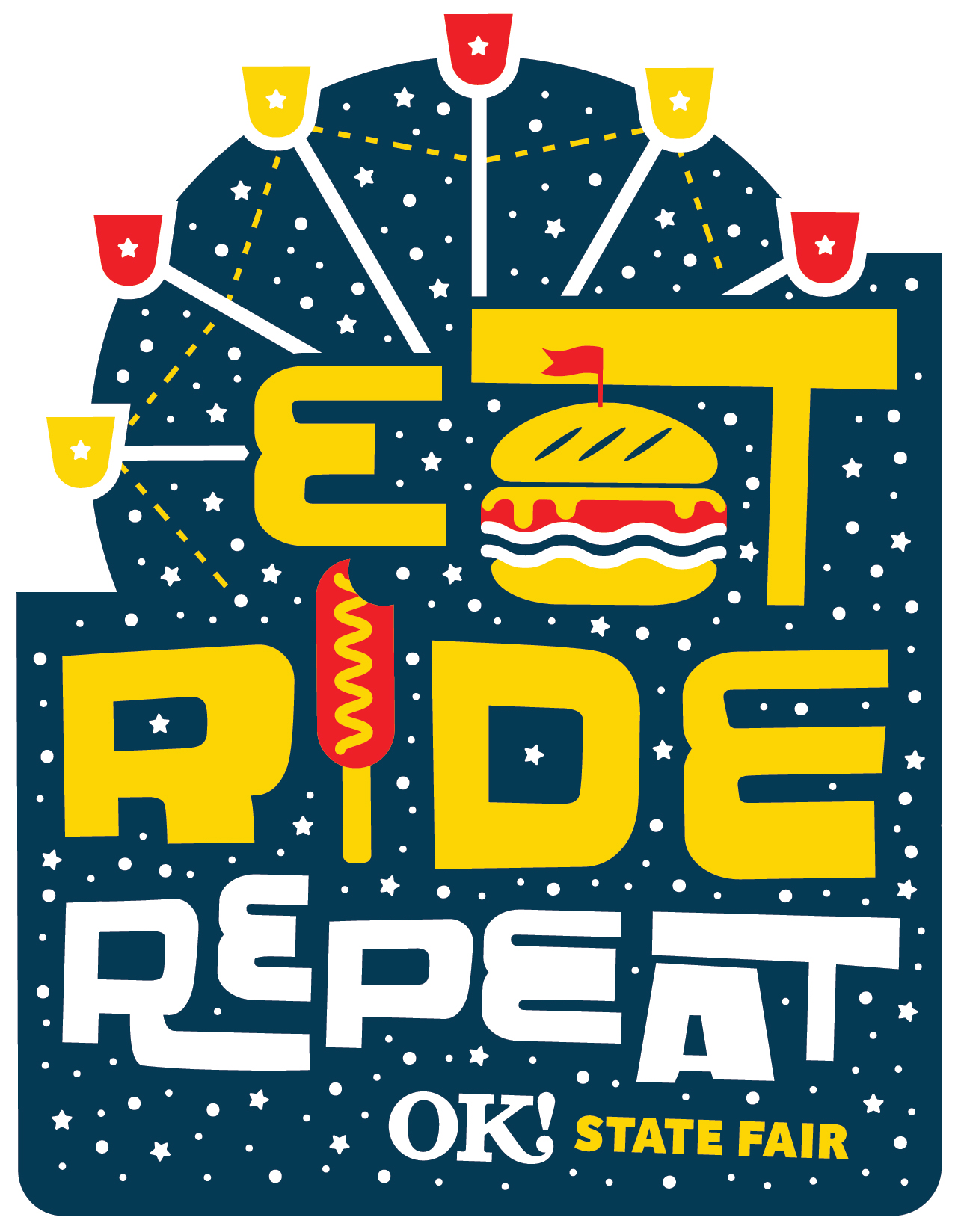 State Fair Officials Announce 2025 Theme: EAT RIDE REPEAT! - OK State Fair